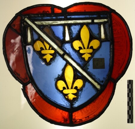 ARVIVA - Vitrail du musée du Berry de Bourges, Écu armorié de la ...